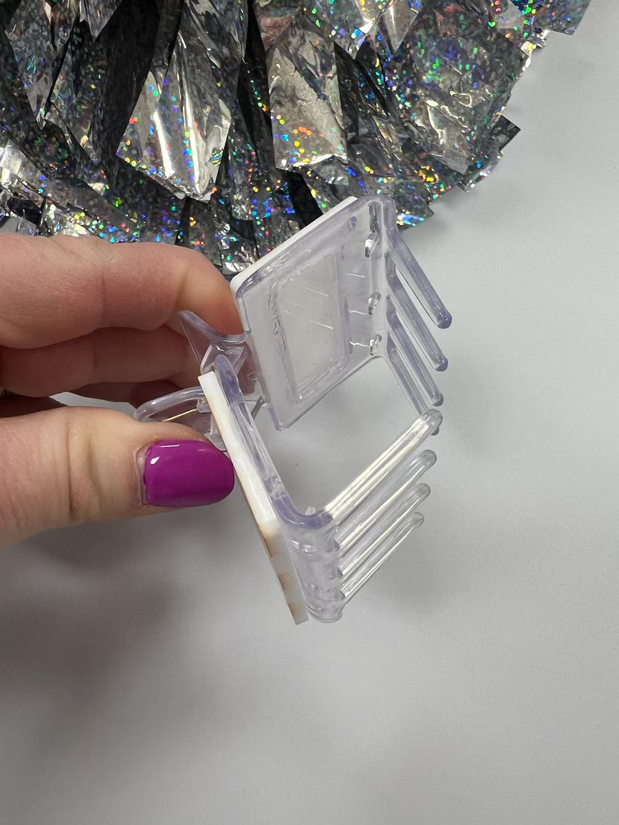 Game Day Checkered Clip – TLD Designs